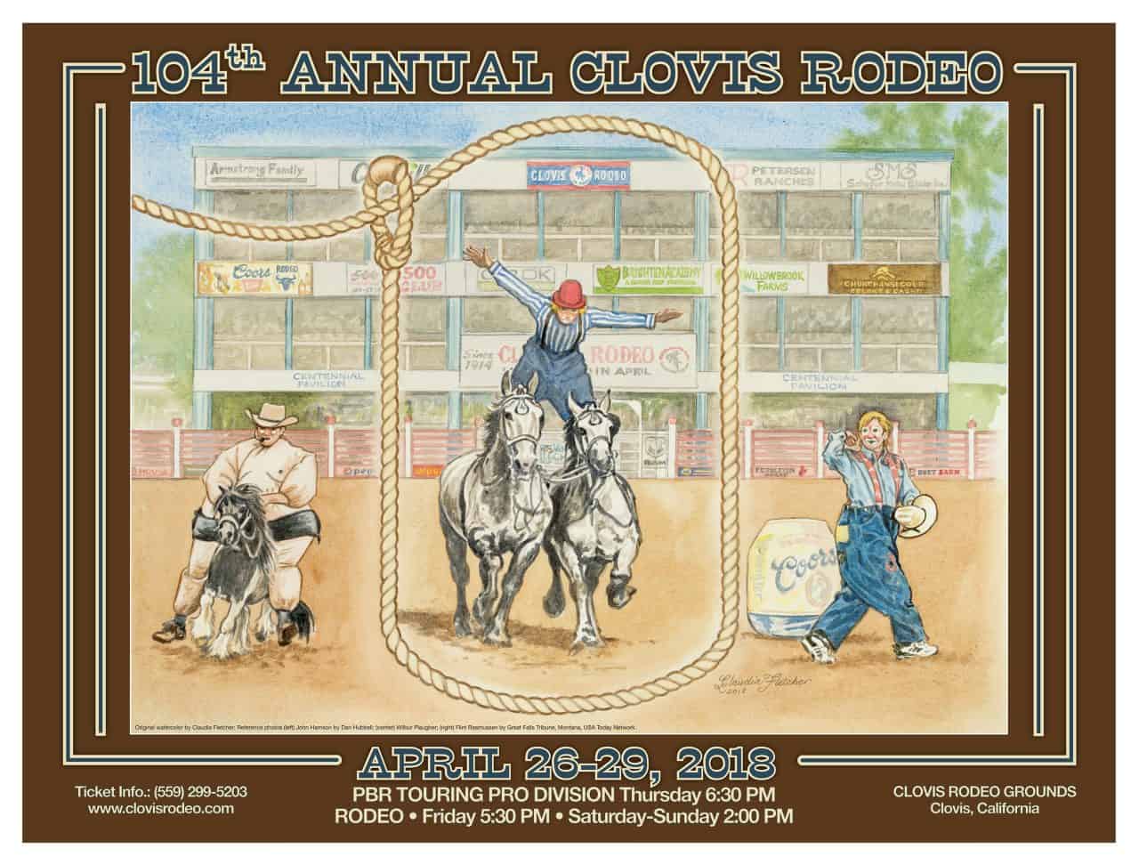 Rodeo Poster - Clovis Rodeo